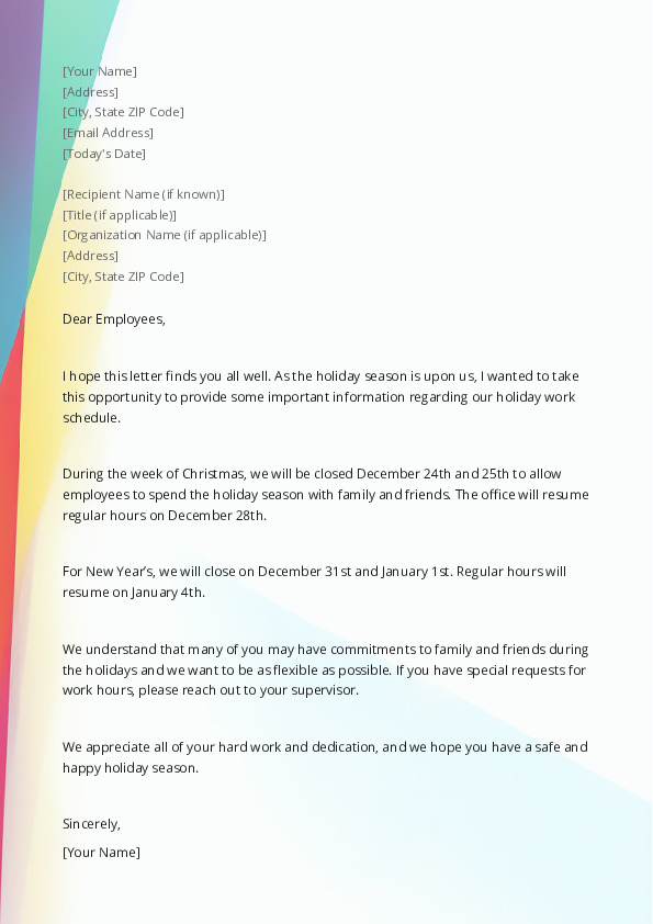 Vacation Schedule Announcement Of N V Bridge Group s New Year Holiday
