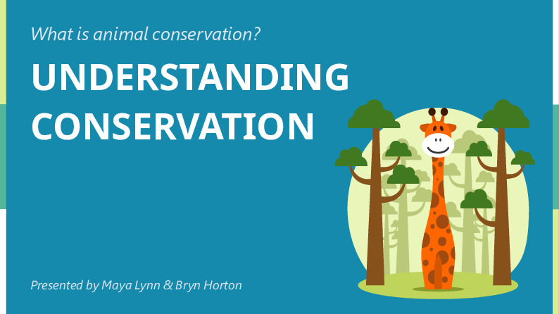 Presentation Template: Understanding conservation