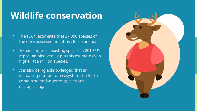 Presentation Template: Understanding conservation