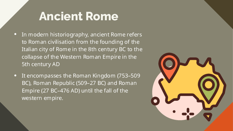 Presentation Template: History of Rome