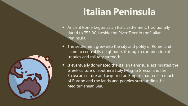 Presentation Template: History of Rome