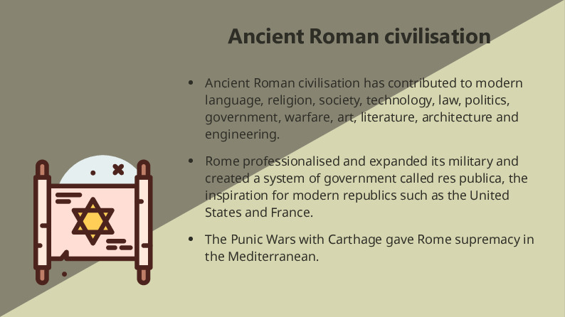 Presentation Template: History of Rome